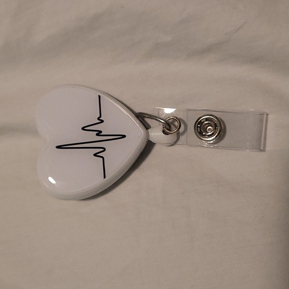 Office | New Ekg Heart Nurse Badge | Poshmark